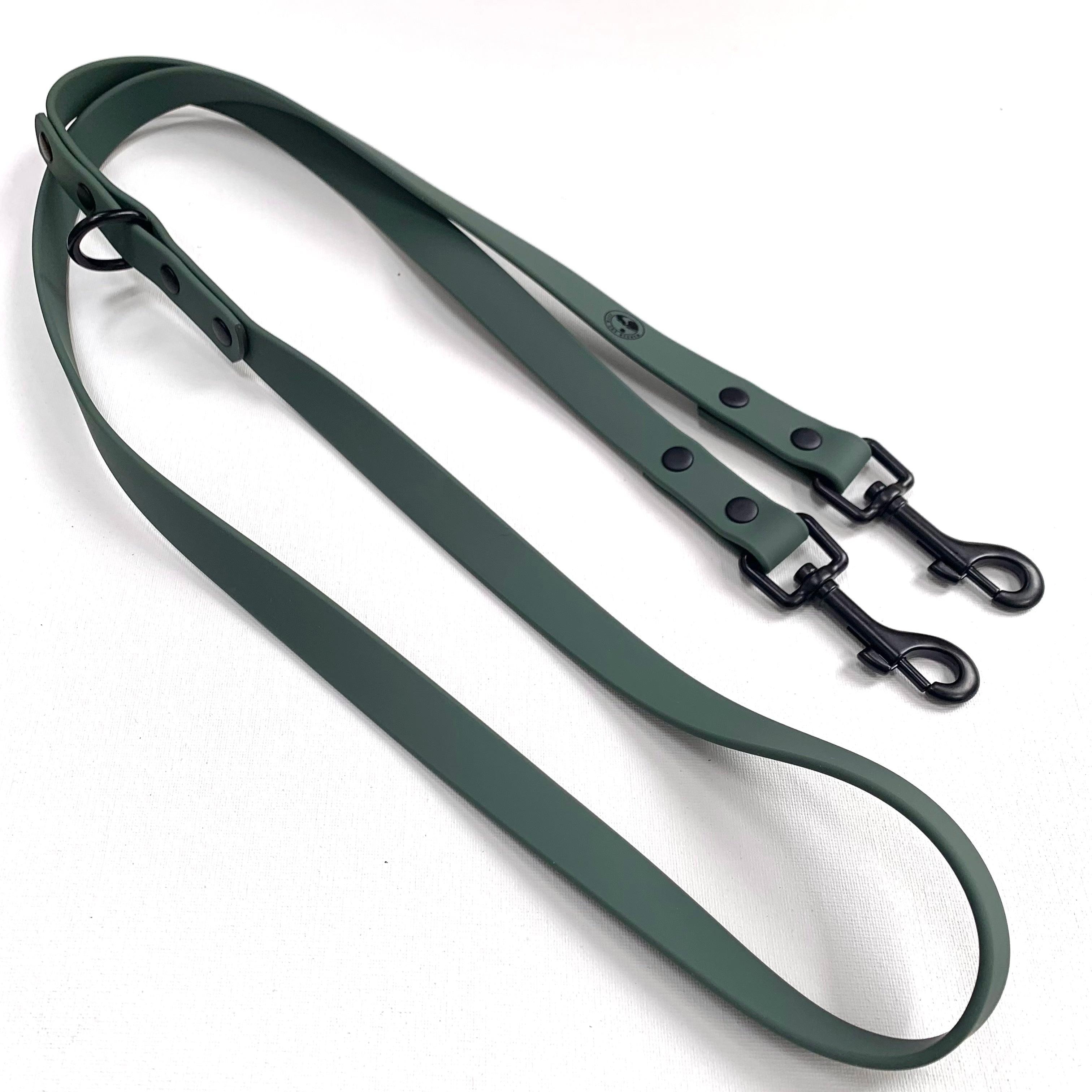 Khaki Double Ended Waterproof Lead – Wander and Woof