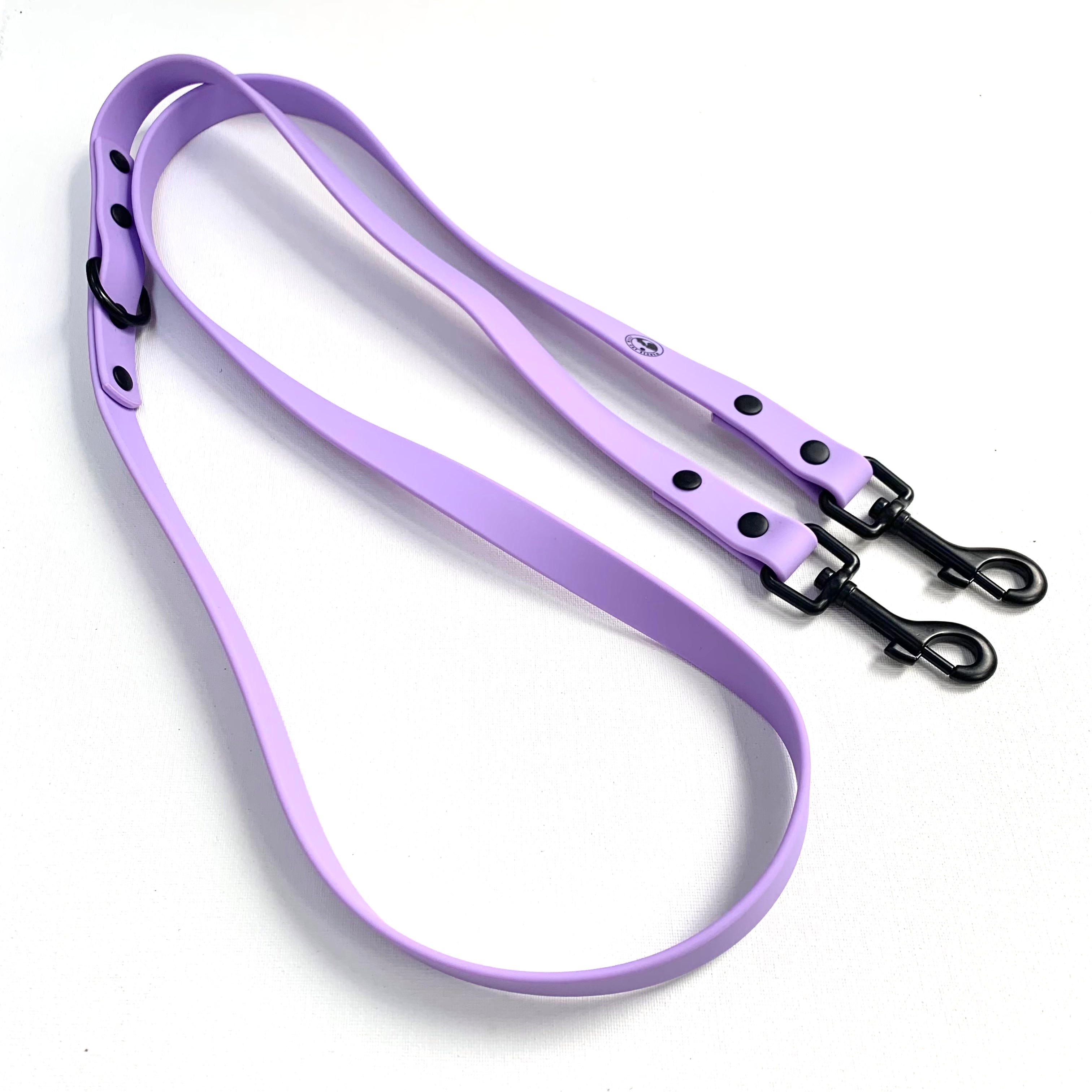Lilac Double Ended Waterproof Lead – Wander and Woof